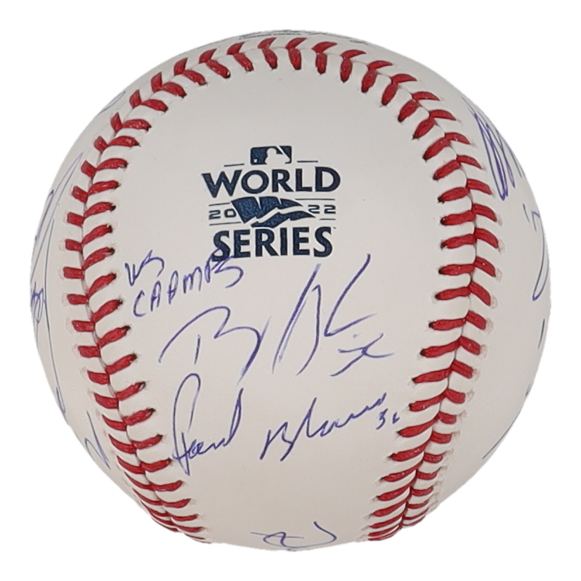 Houston Astros 2022 World Series Baseball Team-Signed by (12) with ...