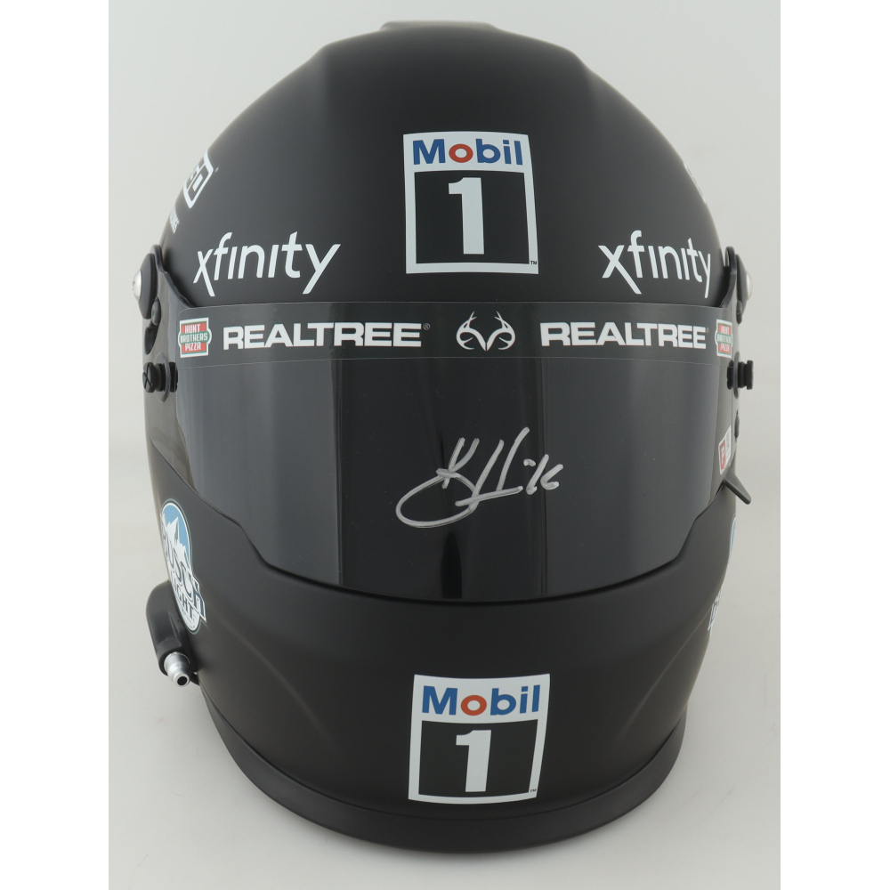 Kevin Harvick Signed NASCAR Mobil 1 Full-Size Helmet (PA) | Pristine ...