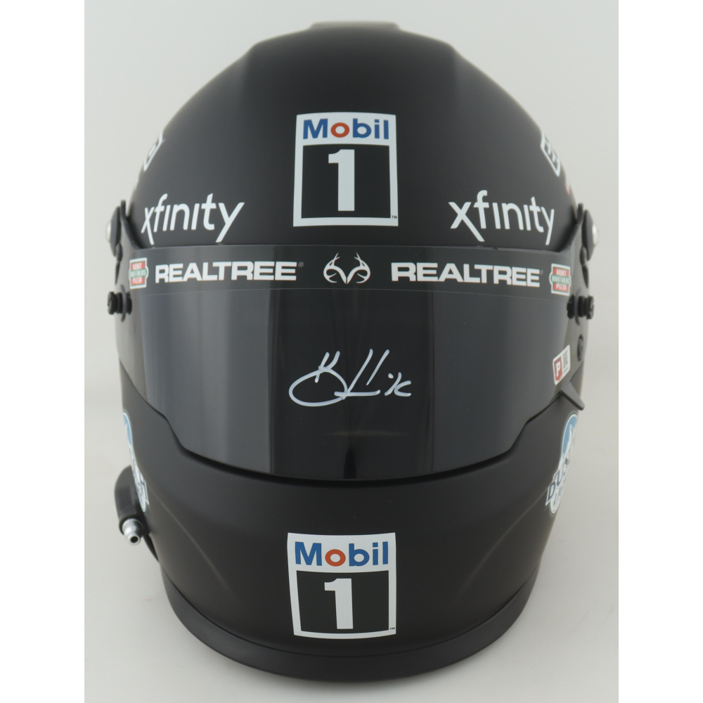 Kevin Harvick Signed NASCAR Mobil 1 Full-Size Helmet (PA) | Pristine ...