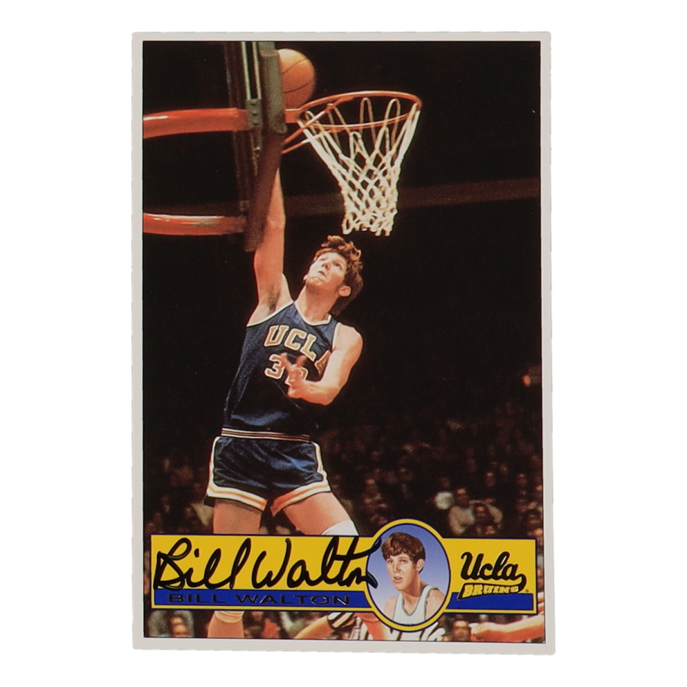 Bill Walton Signed UCLA Bruins 4x6 Postcard (JSA) | Pristine Auction