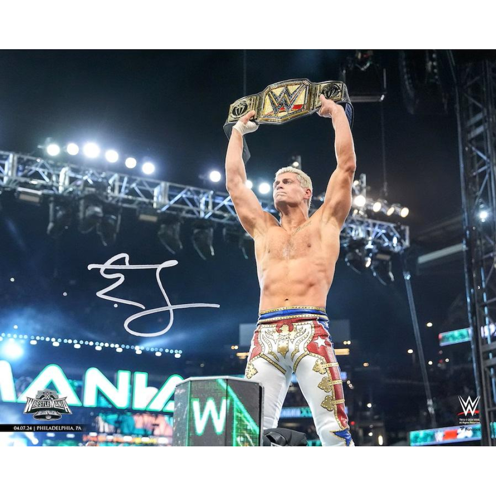 Cody Rhodes Signed WWE 16x20 Photo (Fanatics) | Pristine Auction