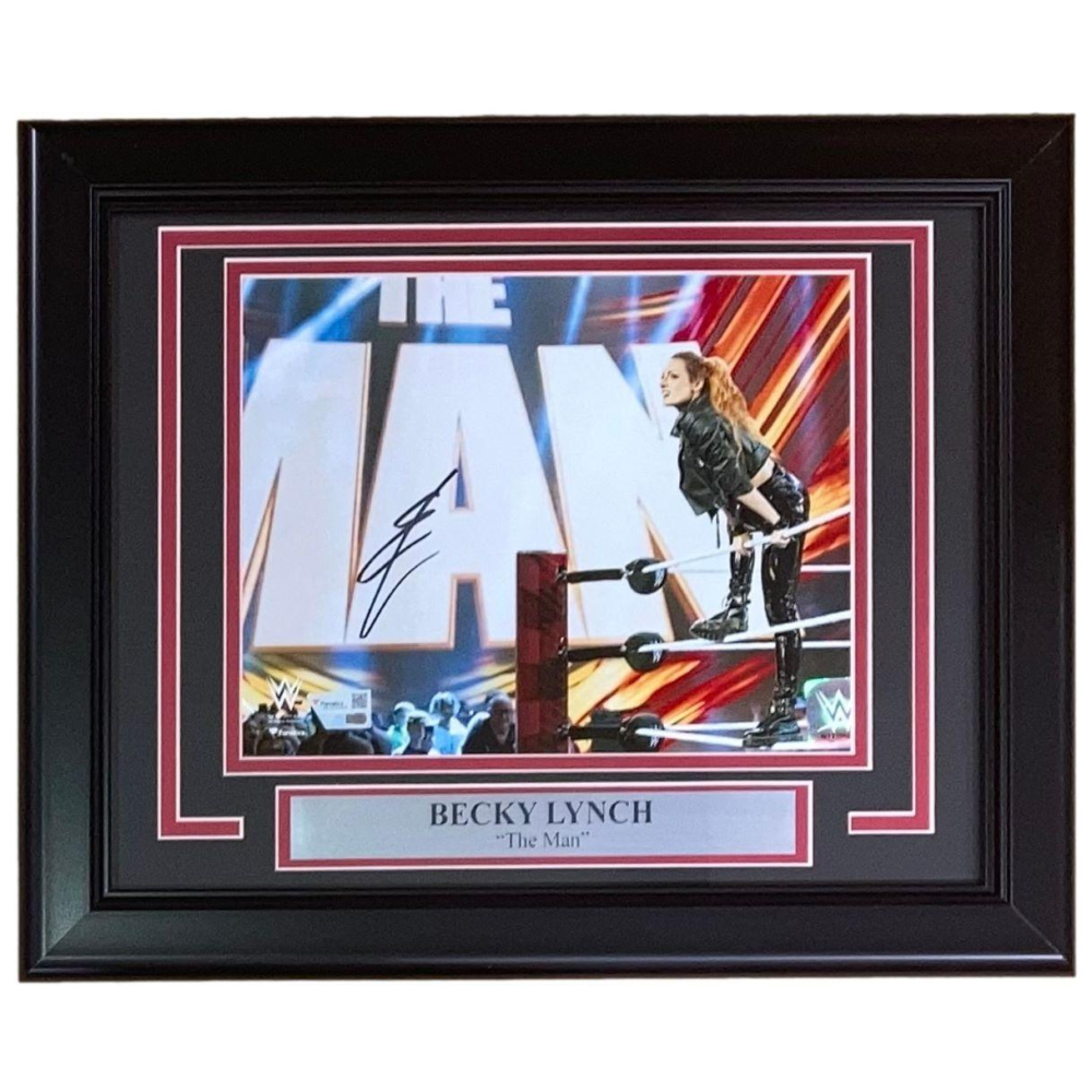 Becky Lynch Signed WWE Custom Framed Photo (Fanatics) | Pristine Auction