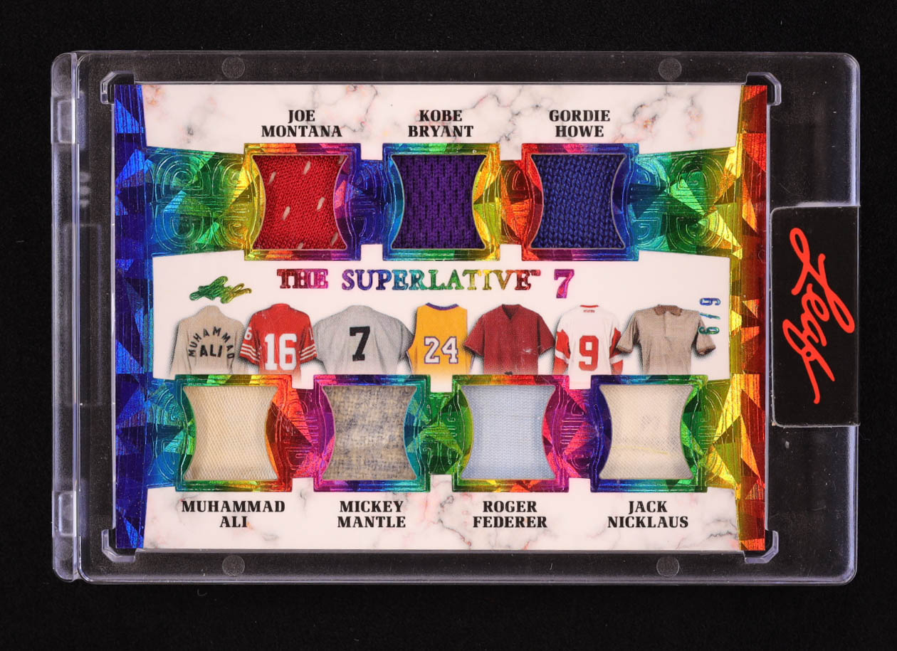 Joe Montana / Kobe Bryant / Gordie Howe / Muhammad Ali / Mickey Mantle ...