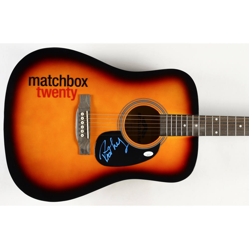 Rob Thomas Signed "Matchbox Twenty" 40" Acoustic Guitar (JSA ...