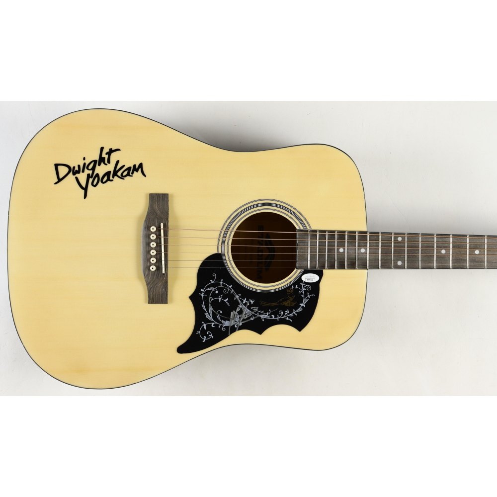 Dwight Yoakam Signed 40" Acoustic Guitar (JSA) | Pristine Auction
