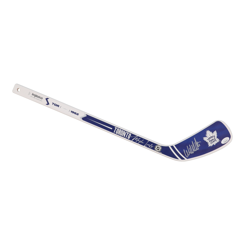 Wendel Clark Signed Maple Leafs Mini Hockey Stick Jsa Pristine Auction