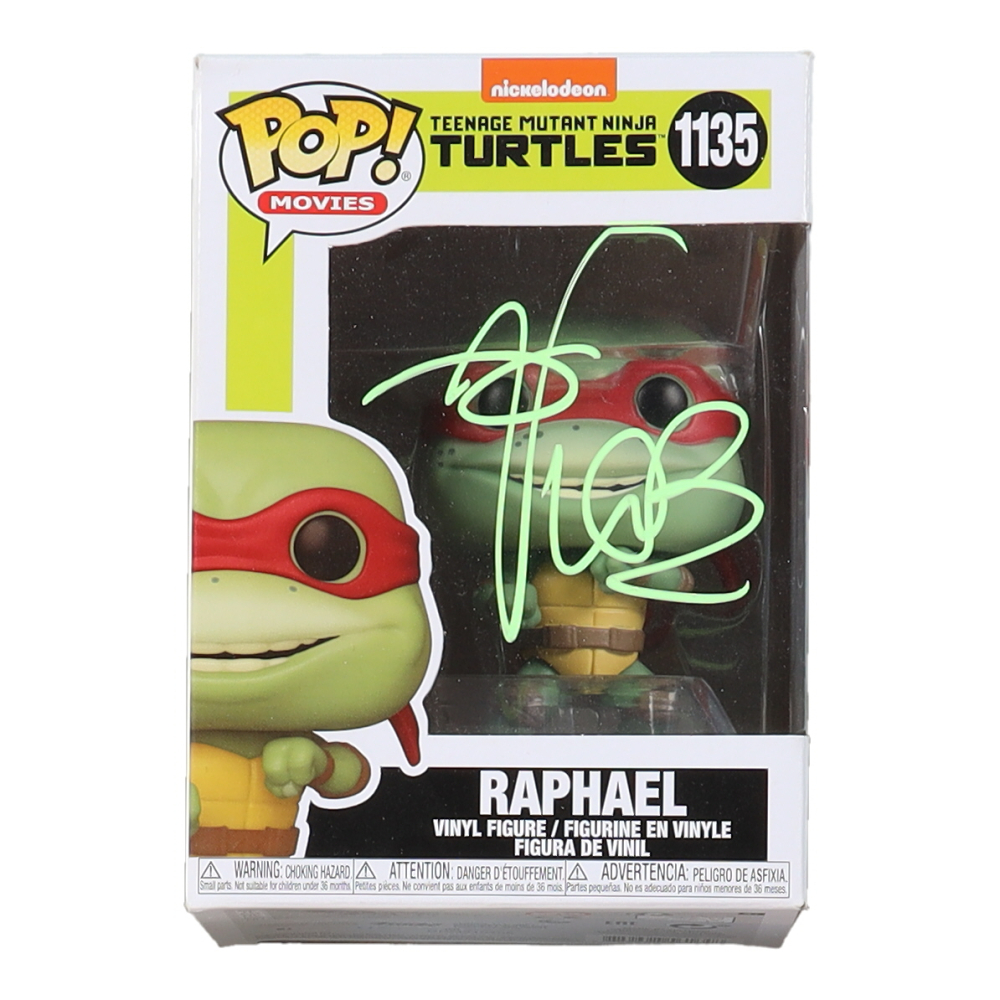 Vanilla Ice Signed "Teenage Mutant Ninja Turtles" #1135 Raphael Funko ...