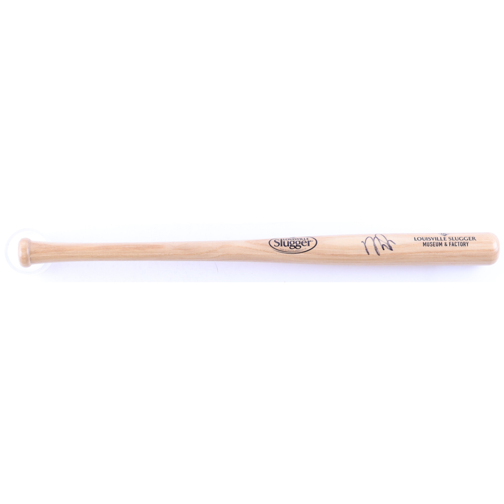 Mike Trout Signed Louisville Slugger 18" Mini Baseball Bat (PSA ...