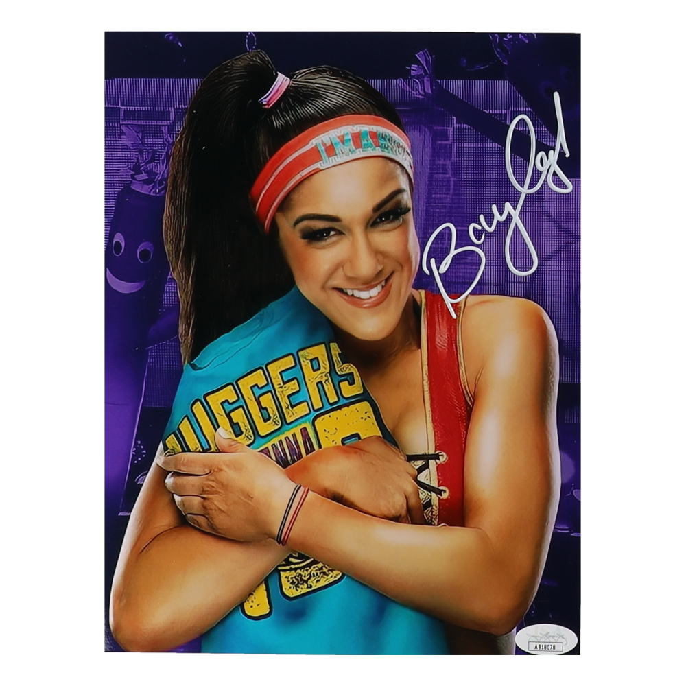 Bayley Signed WWE 8x10 Funhouse Metallic Photo (JSA) | Pristine Auction