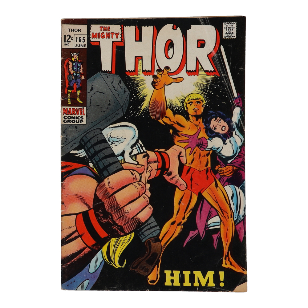 1969 "Thor" Issue #165 Marvel Comic Book | Pristine Auction