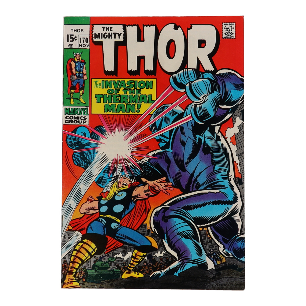 1969 "Thor" Issue #170 Marvel Comic Book | Pristine Auction