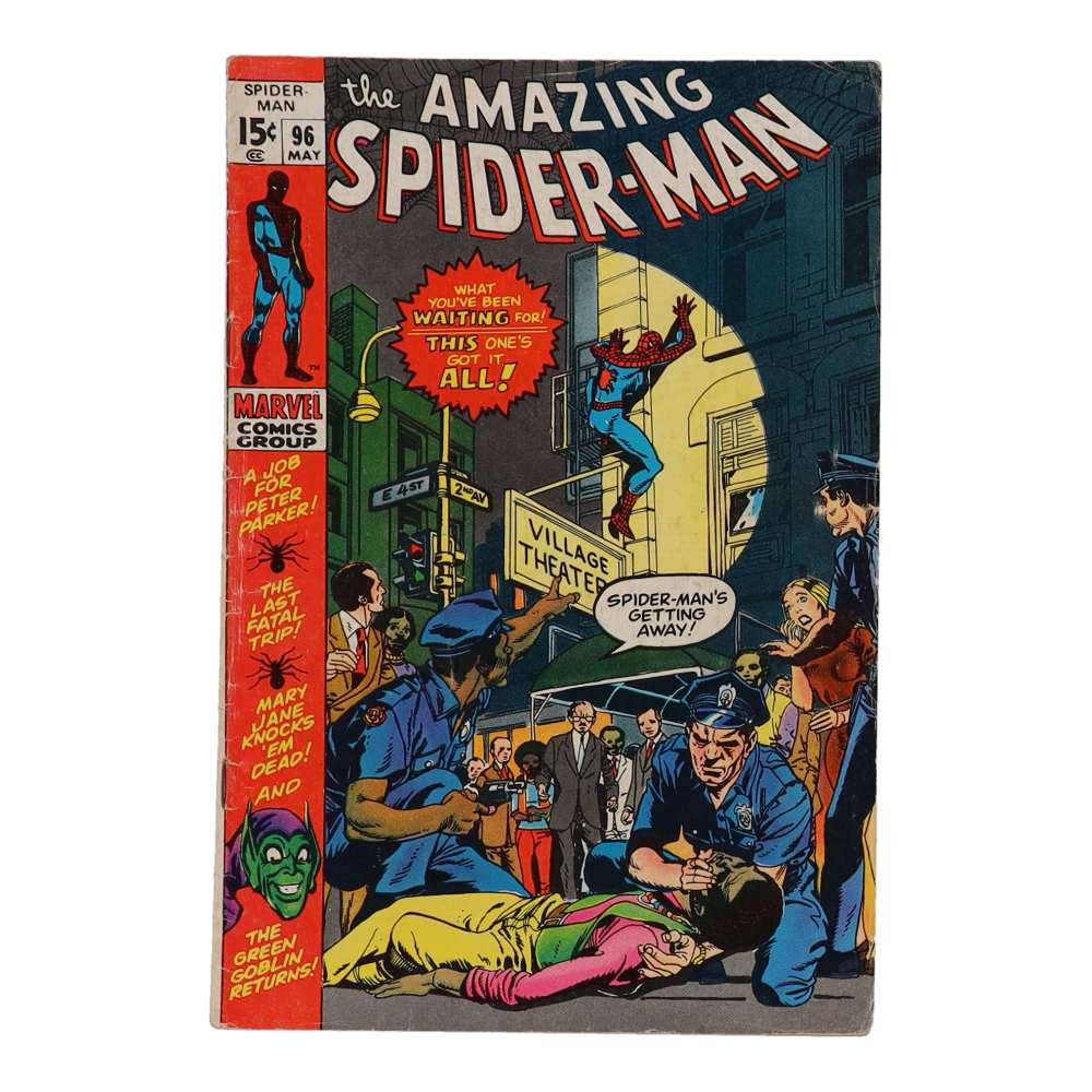 1971 "The Amazing Spider-Man" Issue #96 Marvel Comic Book | Pristine ...