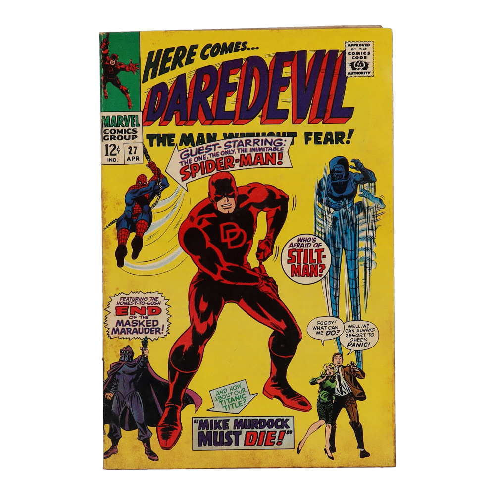 1967 "Daredevil" Issue #27 Marvel Comic Book | Pristine Auction