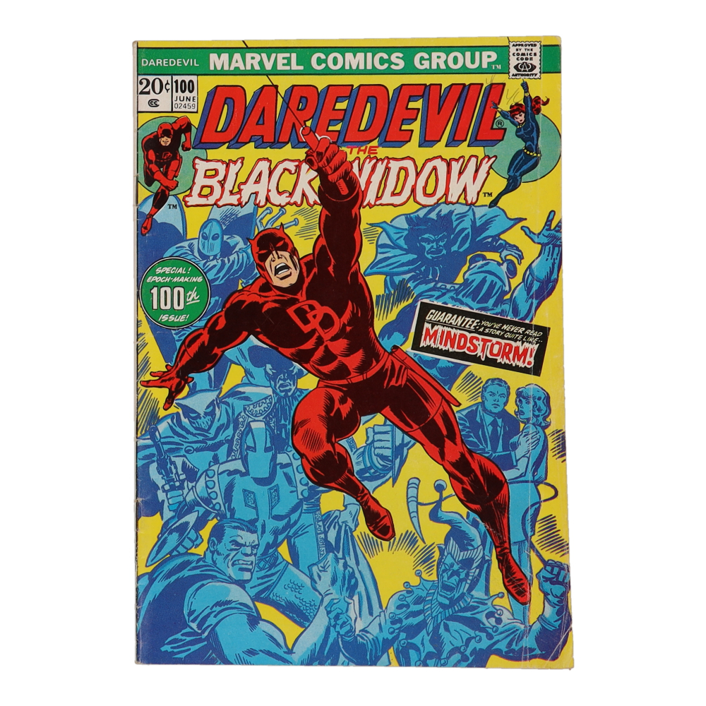 1973 "Daredevil" Issue #100 Marvel Comic Book | Pristine Auction
