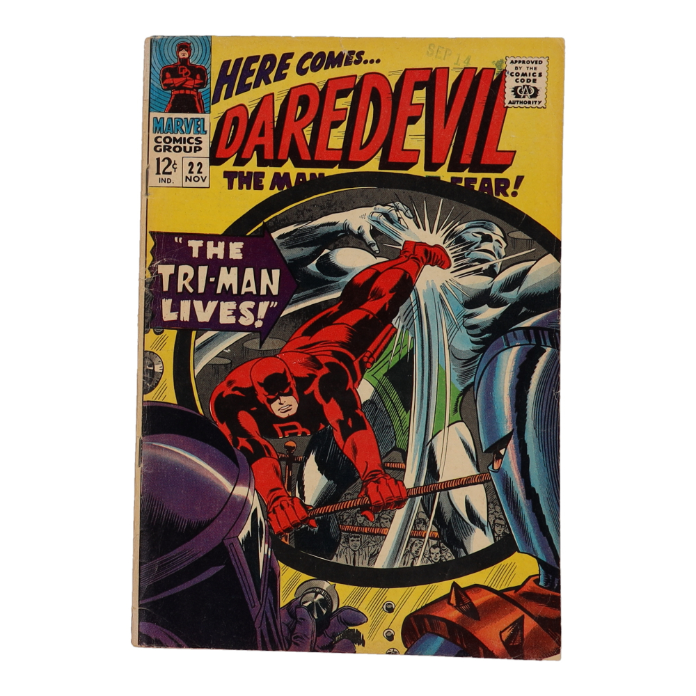 1966 "Daredevil" Issue #22 Marvel Comic Book | Pristine Auction