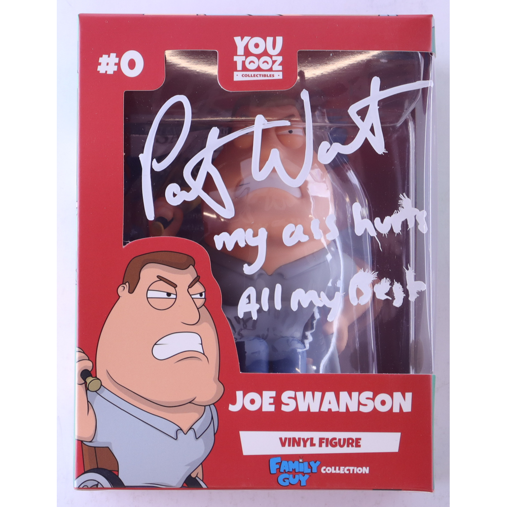 Patrick Warburton Signed Joe Swanson Youtooz Family Guy #0 Vinyl Figure ...