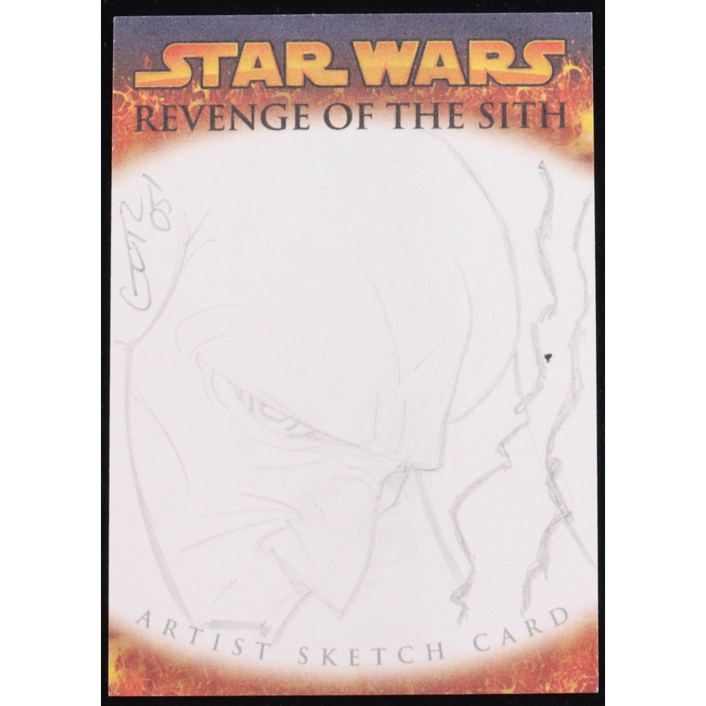 2005 Topps Star Wars Revenge of the Sith Sketches #NNO #1/1 | Pristine ...