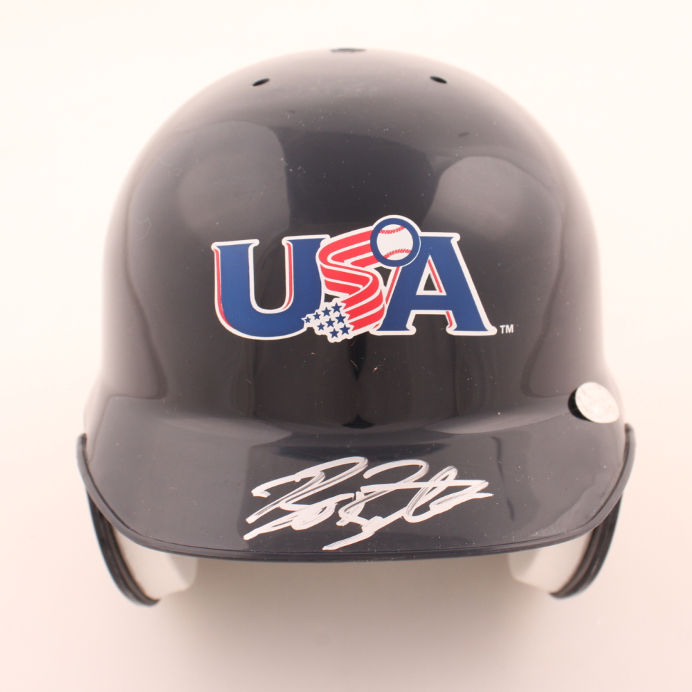 Billy Butler Signed Team USA Mini Batting Helmet (Just Minors ...