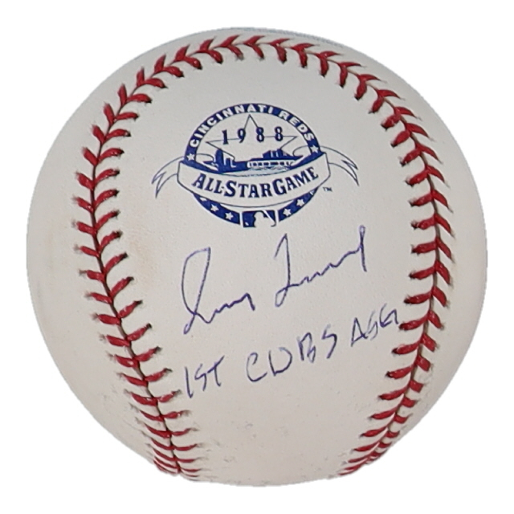 Greg Maddux Signed 1988 All-Star Game Baseball Inscribed "1st Cubs ASG ...
