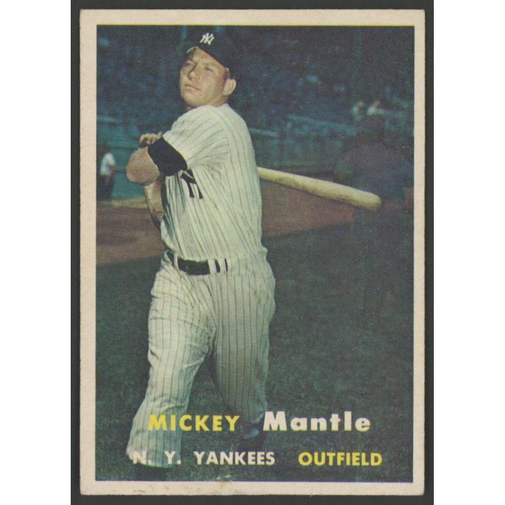 Mickey Mantle 1957 Topps #95 | Pristine Auction