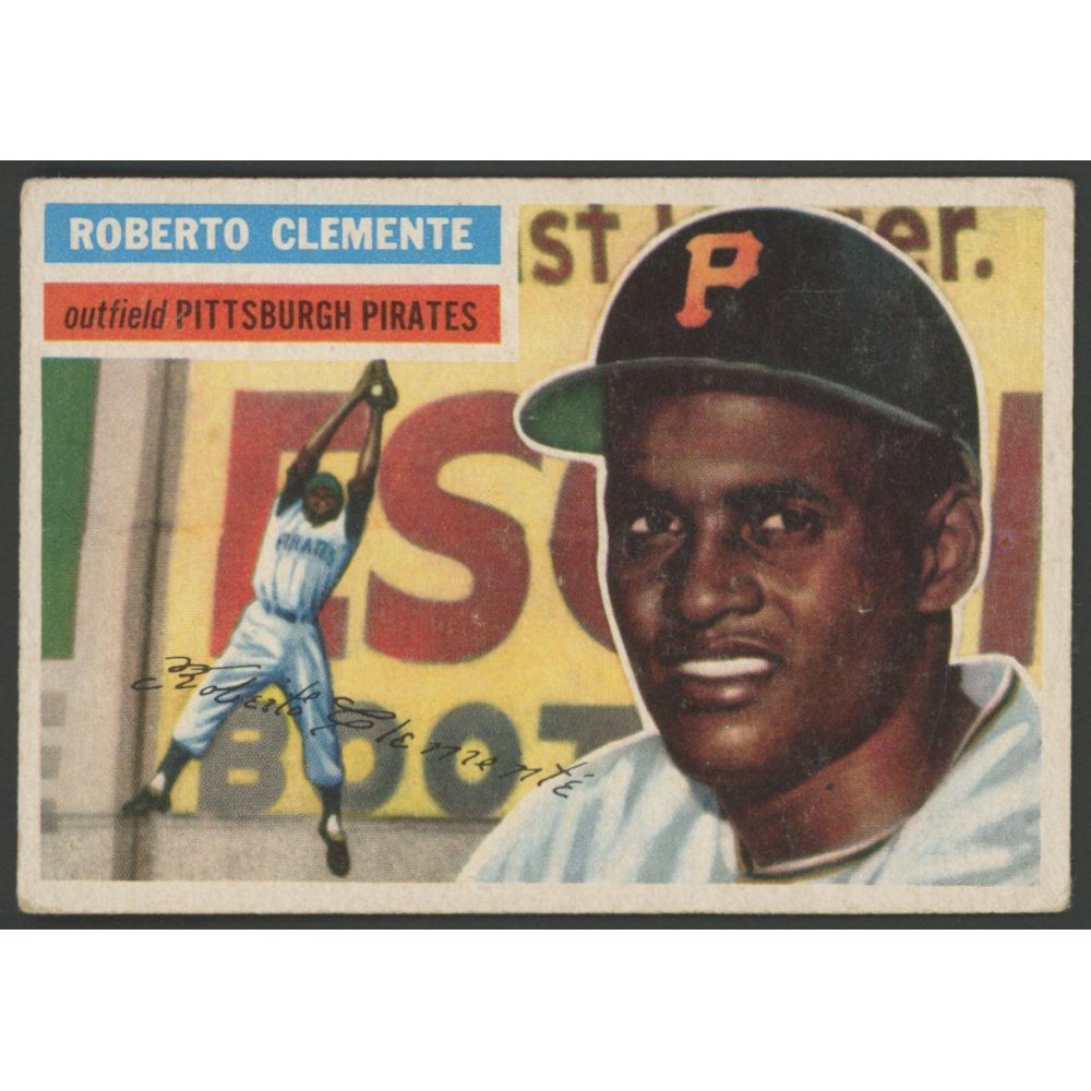 Roberto Clemente 1956 Topps #33 | Pristine Auction