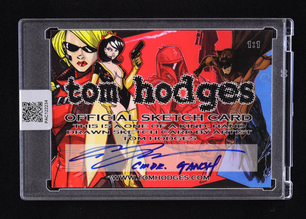 Commander Ganch | Star Wars | Original Art Sketch Card by Tom Hodges (1 ...