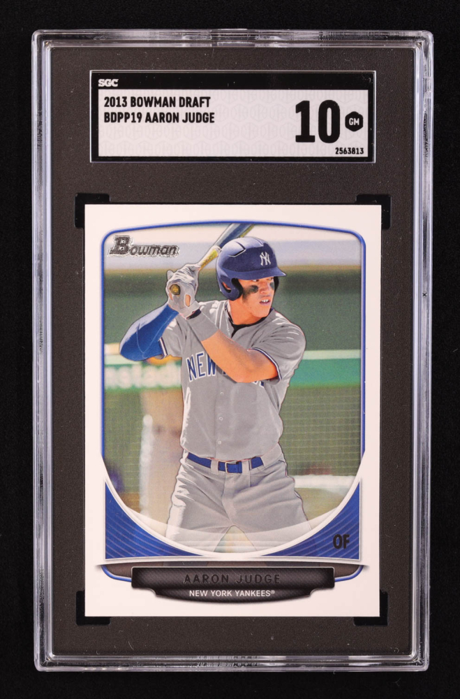 Aaron Judge 2013 Bowman Draft Draft Picks #BDPP19 RC (SGC 10 ...