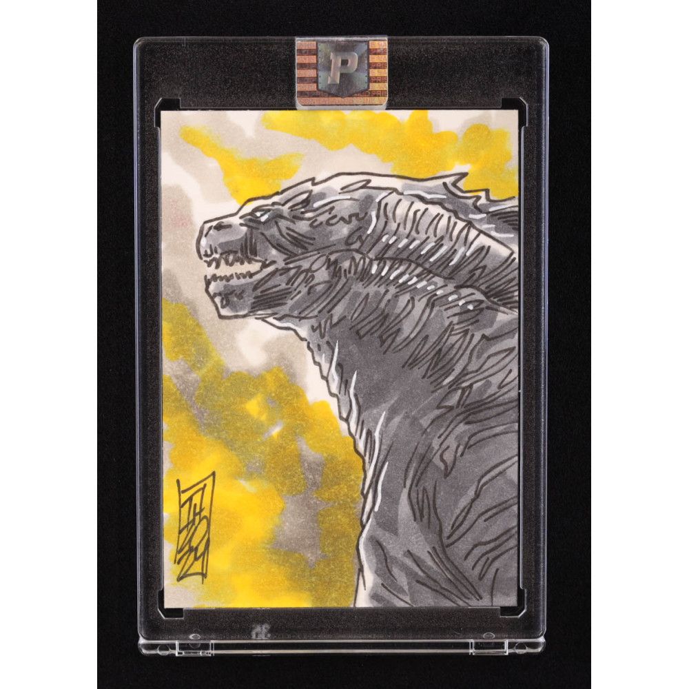 Godzilla | Original Art Sketch Card by Tom Hodges (1/1 Original Art ...
