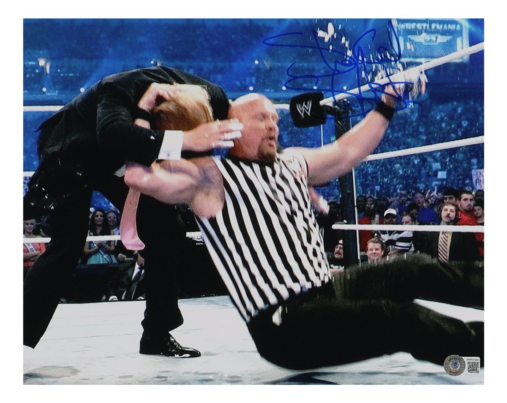 "Stone Cold" Steve Austin Signed WWE 11x14 Photo (Beckett) | Pristine ...