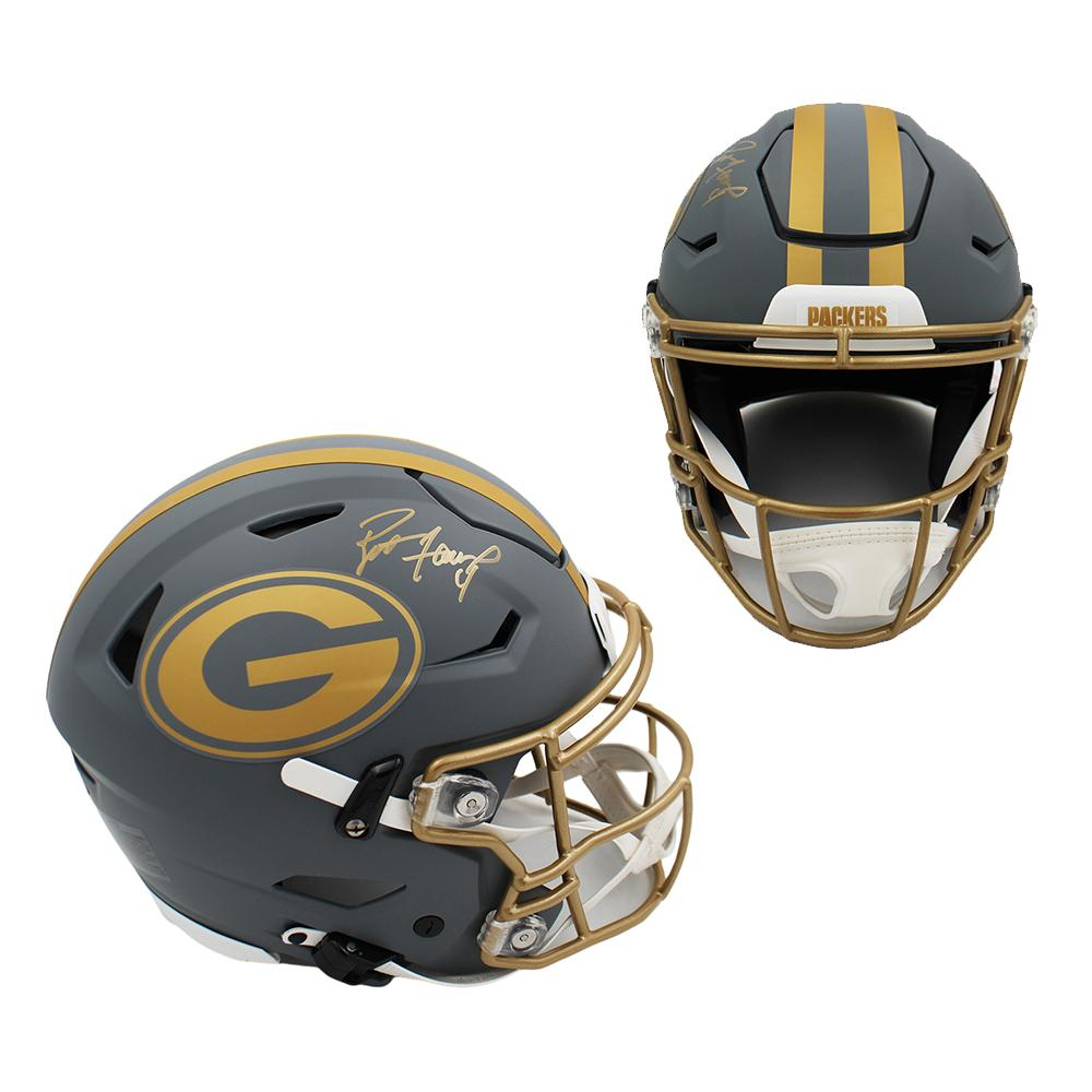 Brett Favre Signed Packers Full-Size Authentic On-Field Slate Alternate ...