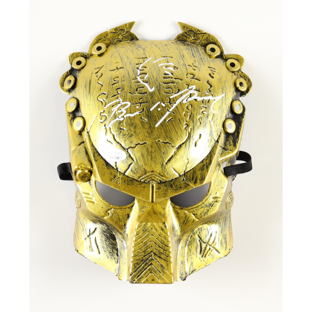 Brian A. Pince Signed "The Predator" Mask Predator Sketch (JSA ...