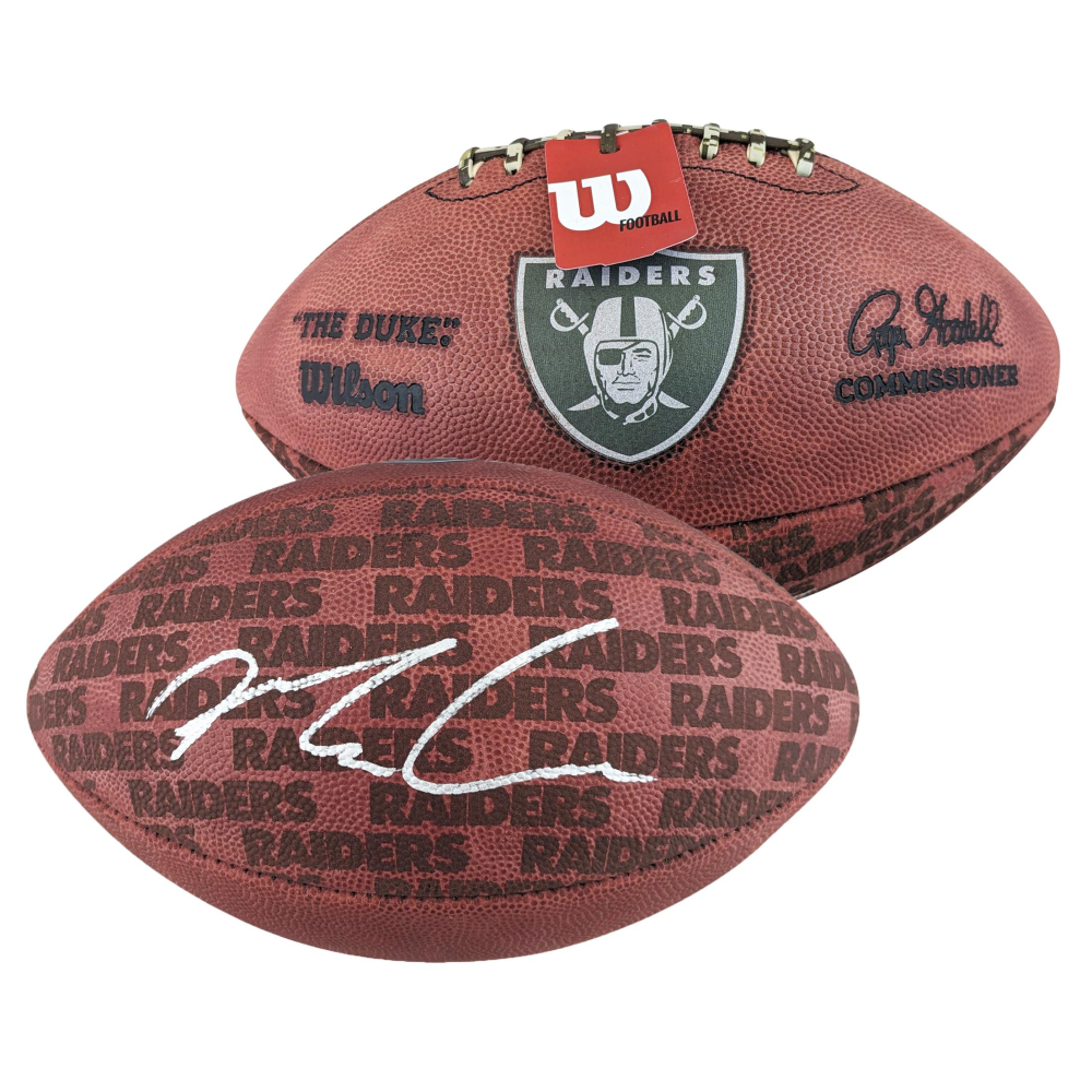 Maxx Crosby Signed Official NFL "The Duke" Raiders Team Showcase Logo ...