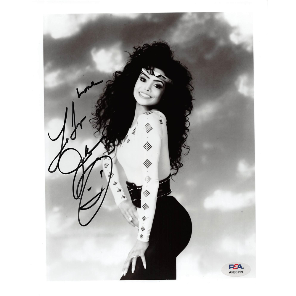LaToya Jackson Signed 8x10 Photo Inscribed "Love" (PSA) | Pristine Auction