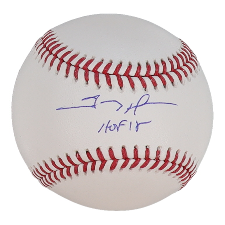 Trevor Hoffman Signed OML Baseball Inscribed "HOF 18" (JSA) | Pristine ...