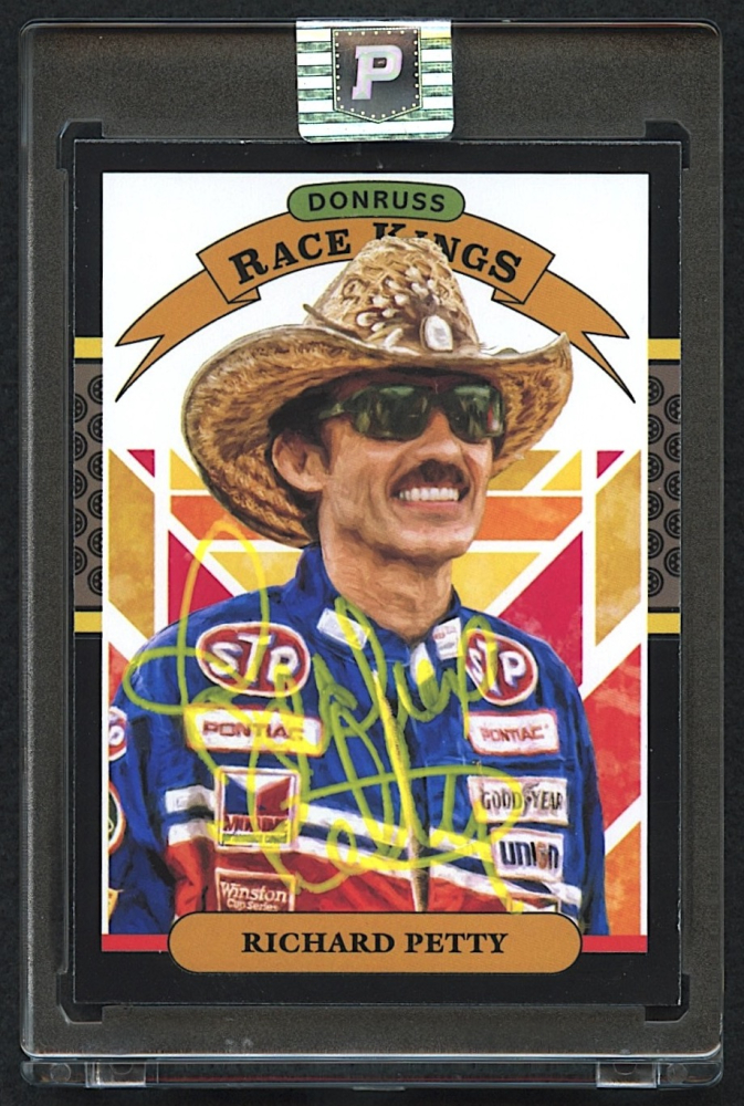 Richard Petty Signed 2020 Donruss #7 Race Kings (PA Encapsulated ...