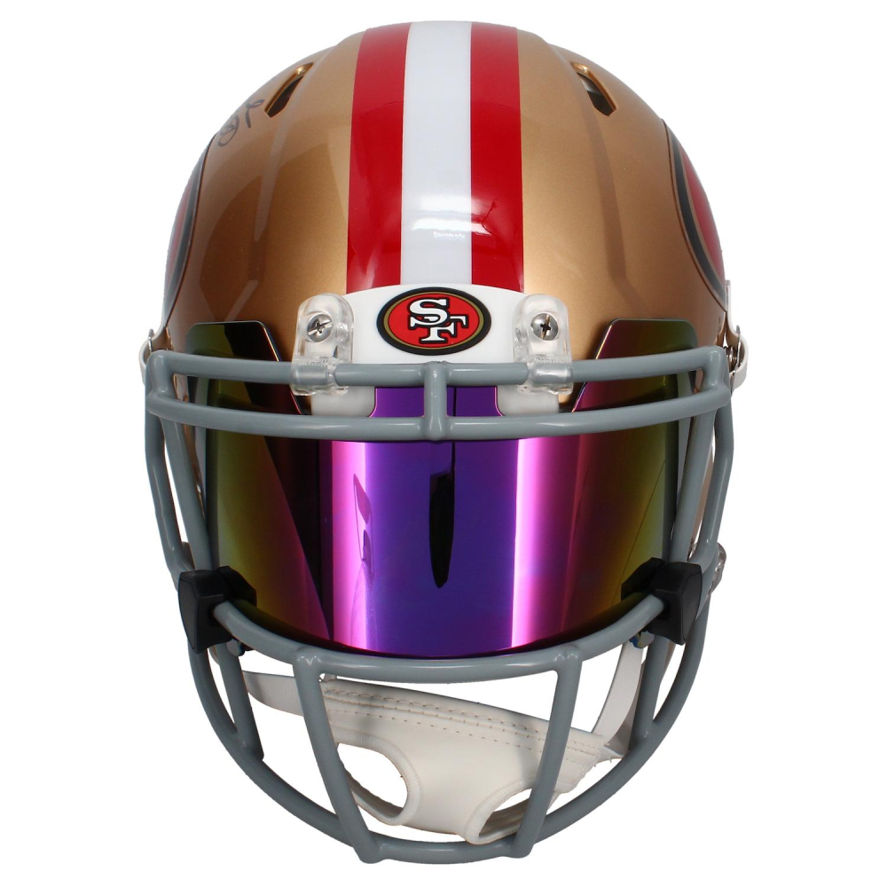 49ers Mini Helmet San Francisco 49ers NFL Speed Helmet - Full Size 3D ...