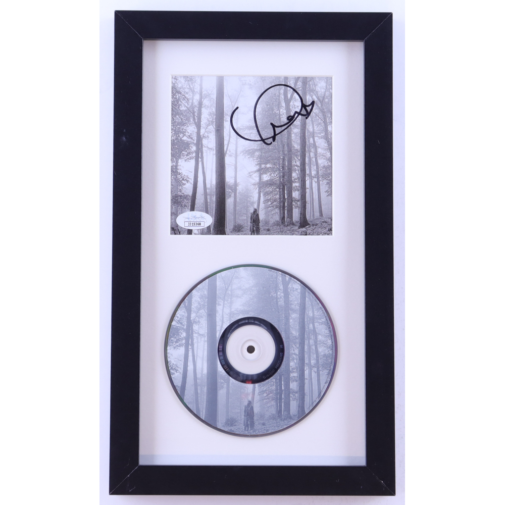 Taylor Swift Signed Custom Framed "Folklore" CD Album Cover Display ...