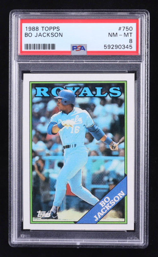 Bo Jackson 1988 Topps #750 (PSA 8) | Pristine Auction