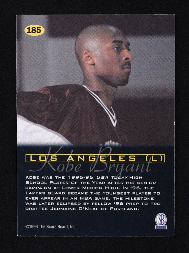 Kobe Bryant 1996-97 Score Board All Sport PPF #185 RC | Pristine Auction