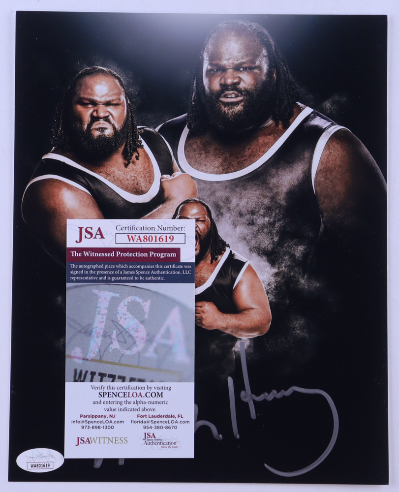 Mark Henry Signed WWE 8x10 Photo (JSA) | Pristine Auction