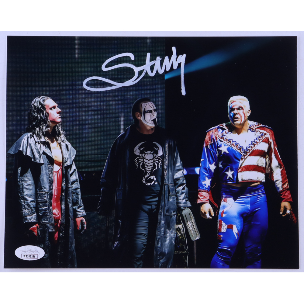 Sting Signed AEW 8x10 Photo (JSA) | Pristine Auction
