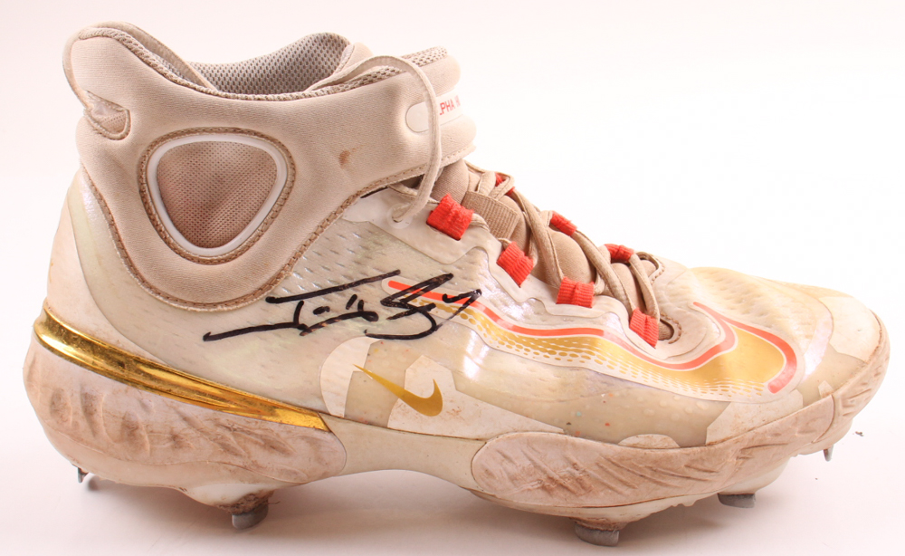 Jonny Gomes Signed Game-Used Nike Baseball Cleat (JSA) | Pristine Auction