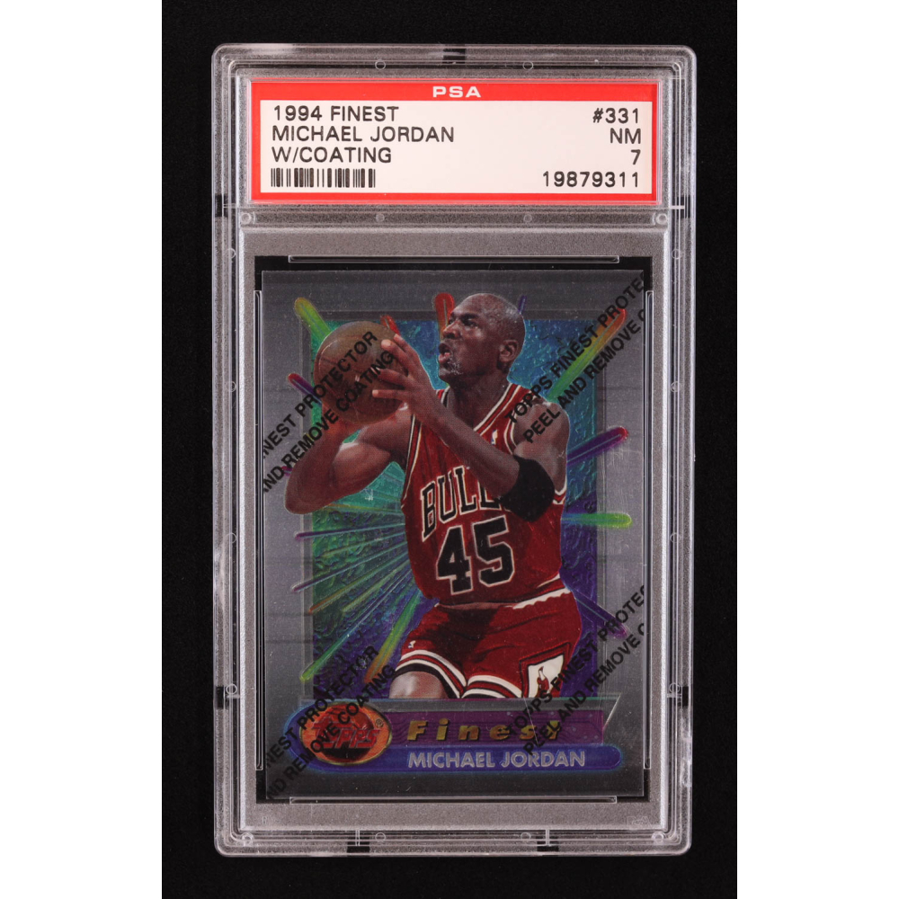 Michael Jordan 1994-95 Finest #331 (PSA 7) | Pristine Auction
