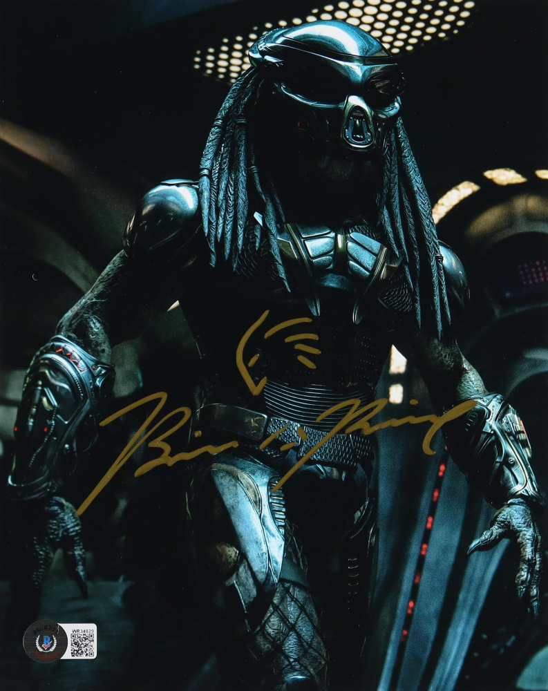 Brian A. Prince Signed "The Predator" 8x10 Photo With Hand-Drawn Sketch ...