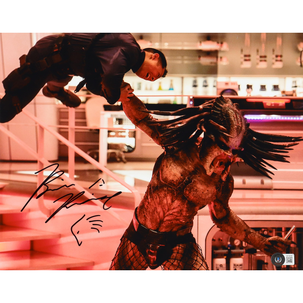 Brian A. Prince Signed "The Predator" 11x14 Photo With Hand-Drawn ...