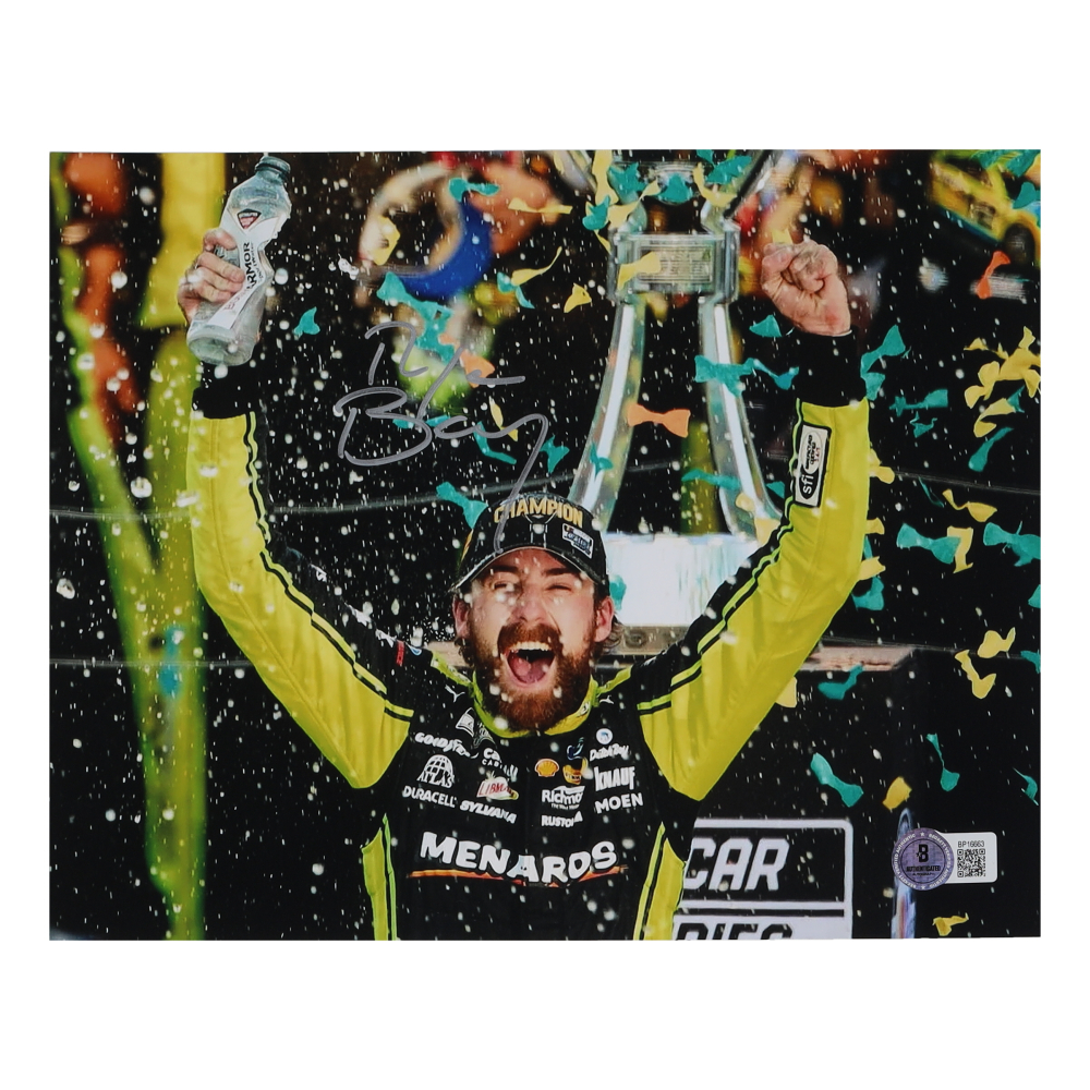 Ryan Blaney Signed NASCAR 8x10 Photo (Beckett) | Pristine Auction