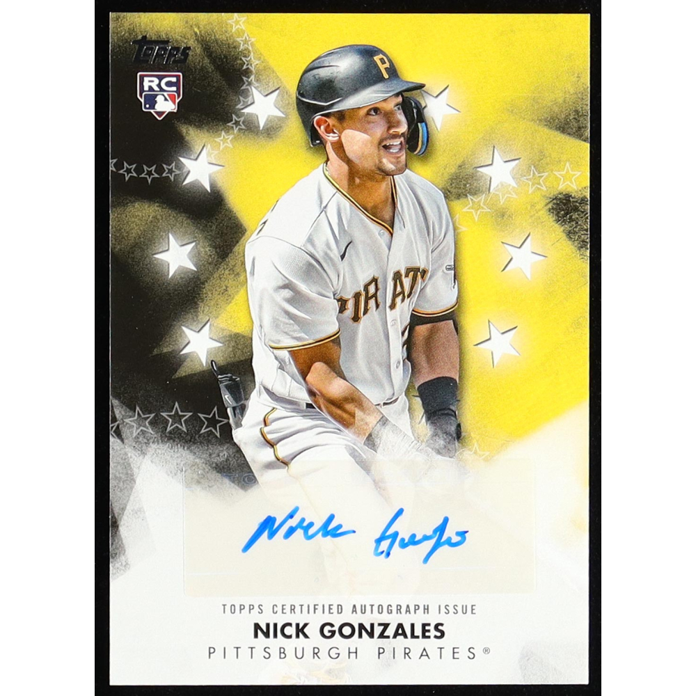 Nick Gonzales 2024 Topps Baseball Stars Autographs #BSANG RC | Pristine ...