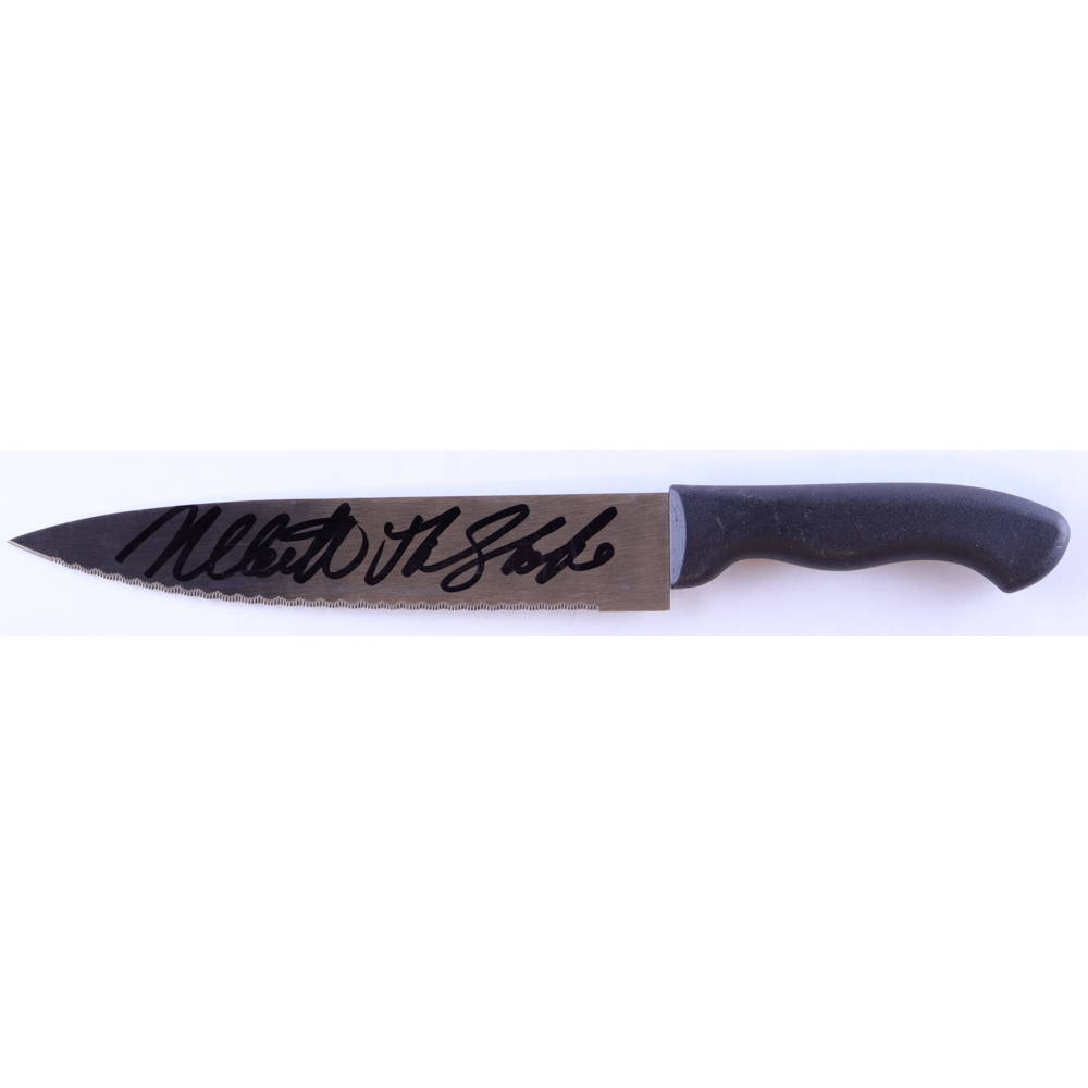 Nick Castle Signed "Halloween Kills" Knife Inscribed "The Shape ...