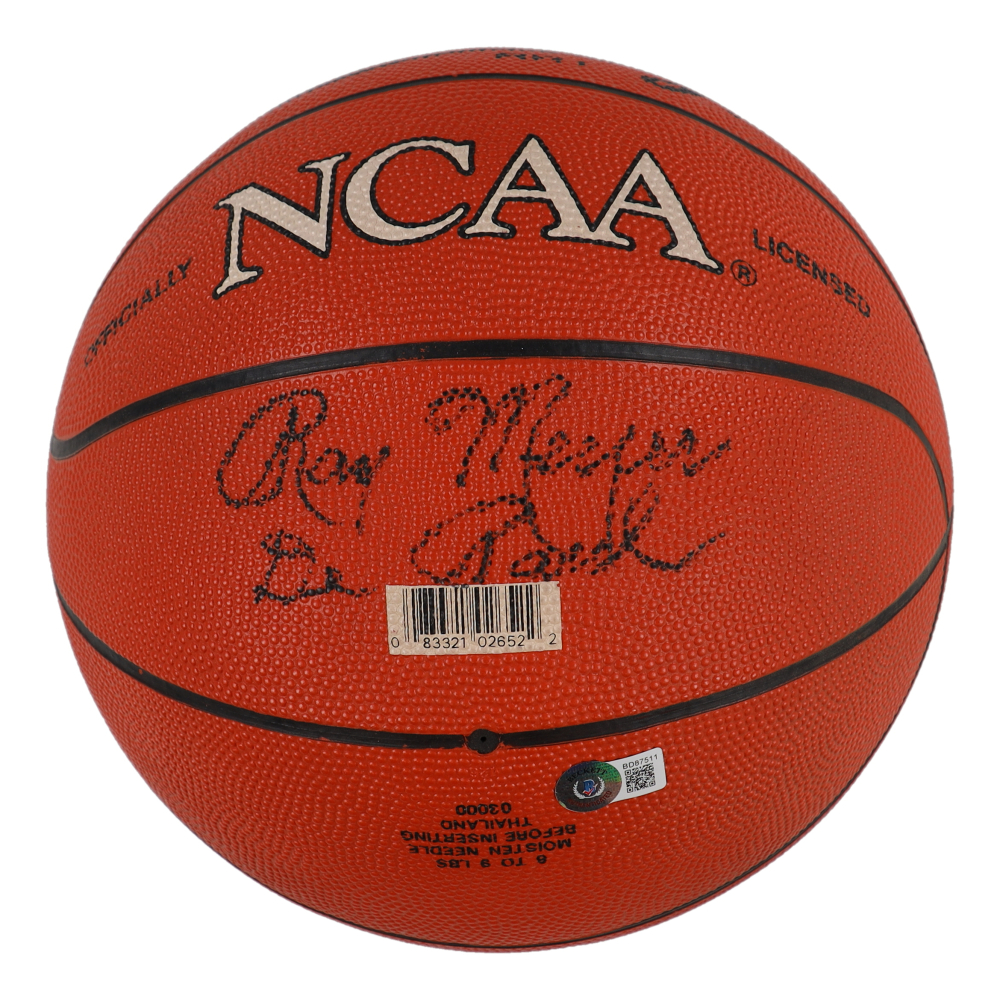 Ray Meyer Signed NCAA Basketball Inscribed "De Paul" (Beckett ...