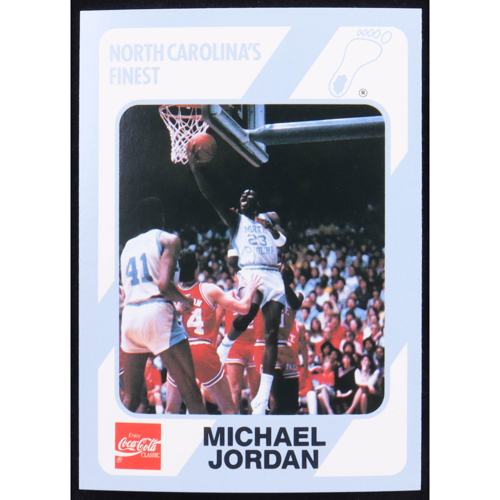 Michael Jordan 1989-90 North Carolina Collegiate Collection #14 ...